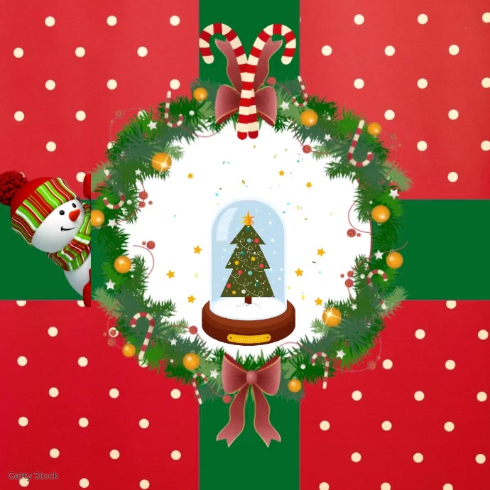 Plantilla de Feliz Navidad | PosterMyWall