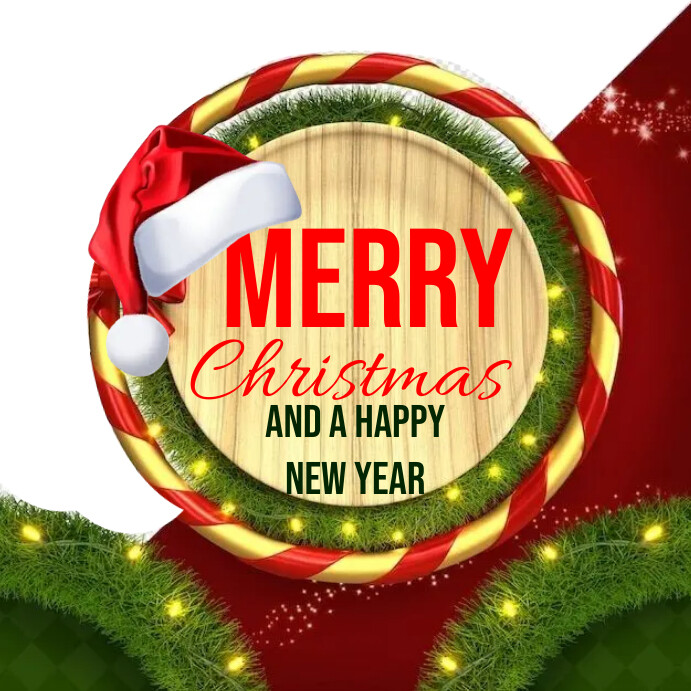 Merry Christmas Template | PosterMyWall