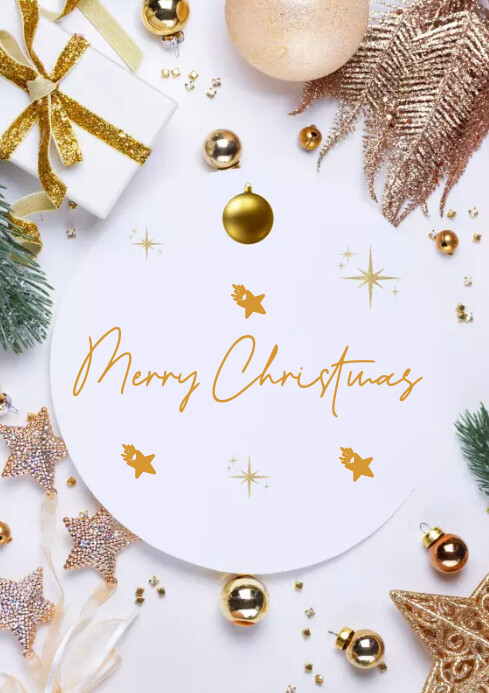 Merry Christmas Template | PosterMyWall