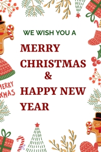 Happy Christmas Poster Template | PosterMyWall