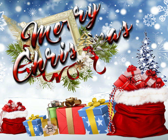 merry christmas Template | PosterMyWall