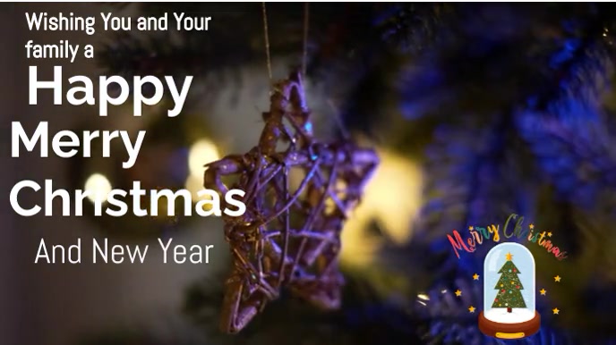 Merry Christmas Template | PosterMyWall