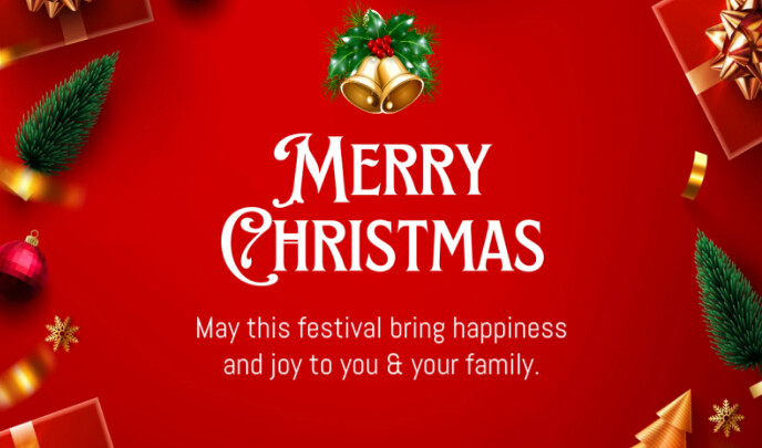 merry Christmas Template | PosterMyWall