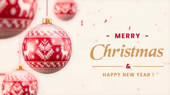 Merry Christmas Digital Display (16:9) Template | PosterMyWall