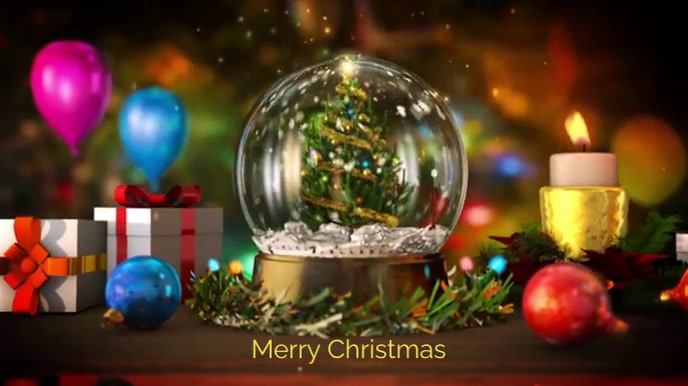Copy of Merry Christmas Digital Display | PosterMyWall