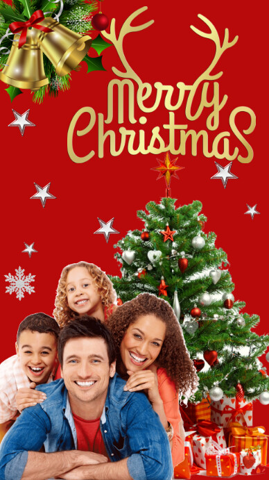 MERRY CHRISTMAS FAMILY(5) Template | PosterMyWall