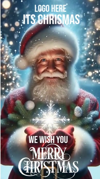 merry christmas flyer Template | PosterMyWall