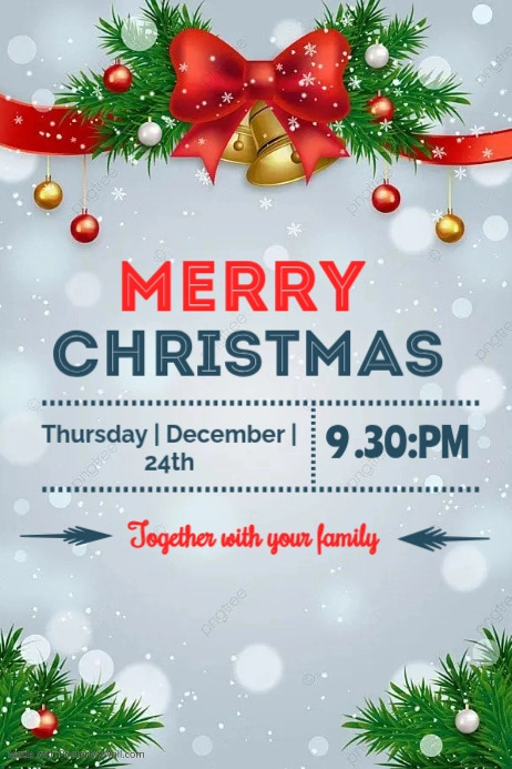 MERRY CHRISTMAS FLYER Template | PosterMyWall