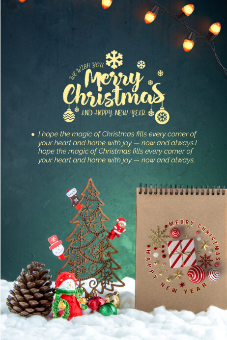 Plantilla de Merry Christmas Flyer for 2023 | PosterMyWall
