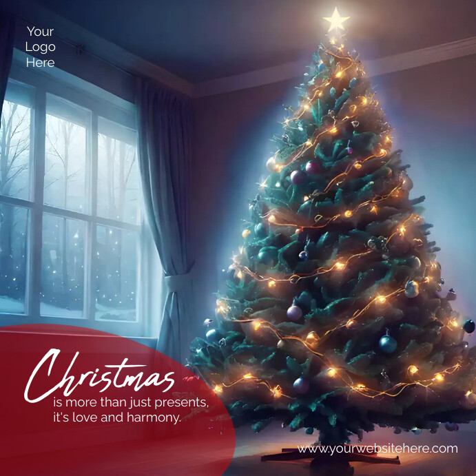 Merry Christmas Flyer for IG Template | PosterMyWall