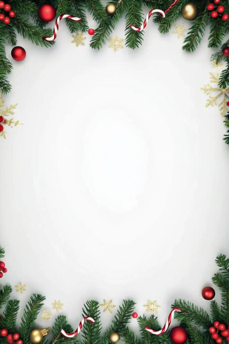 Copy of Merry Christmas Frame Background | PosterMyWall