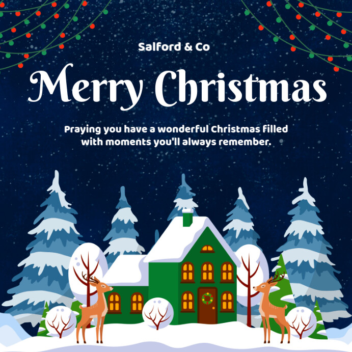 Copy of merry christmas IG post | PosterMyWall