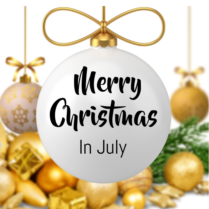 Plantilla de Merry Christmas in July Instagram post | PosterMyWall