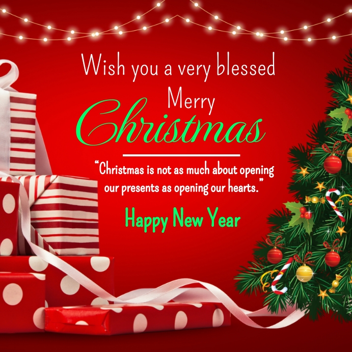 merry christmas instagram post (2) Template | PosterMyWall