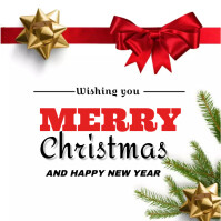 Merry Christmas Instagram post template 2023 | PosterMyWall