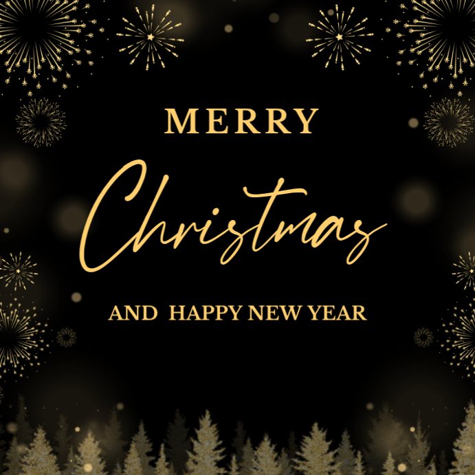 Merry Christmas Instagram Post 2025 Template | PosterMyWall