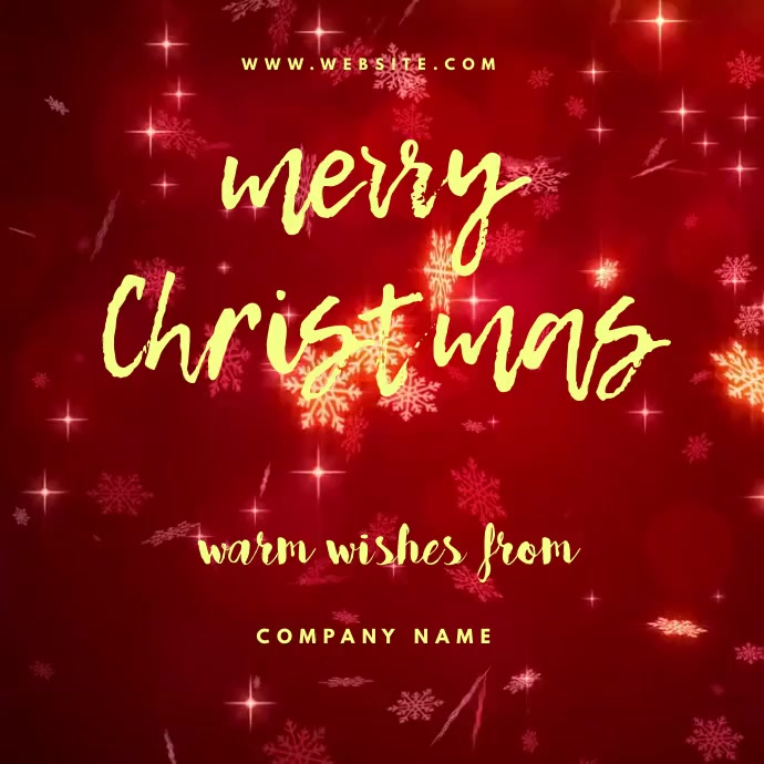 Merry Christmas Instagram post Template | PosterMyWall
