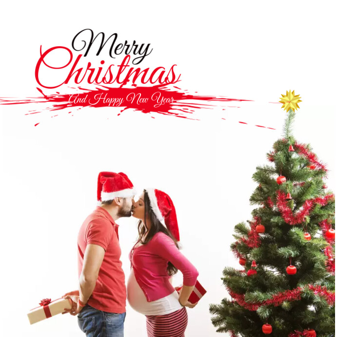 Merry Christmas Instagram Post Template | PosterMyWall