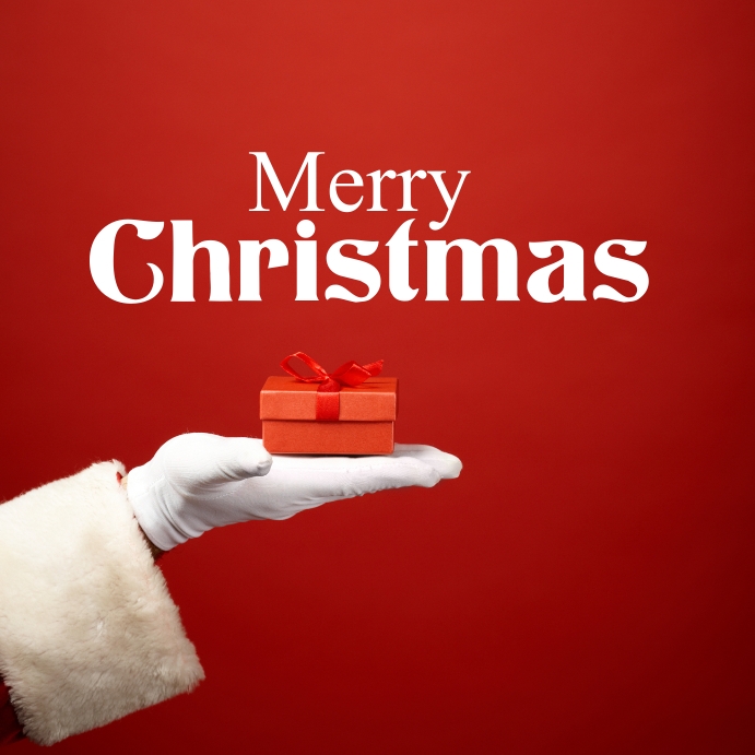 Merry Christmas Instagram Post Template | PosterMyWall