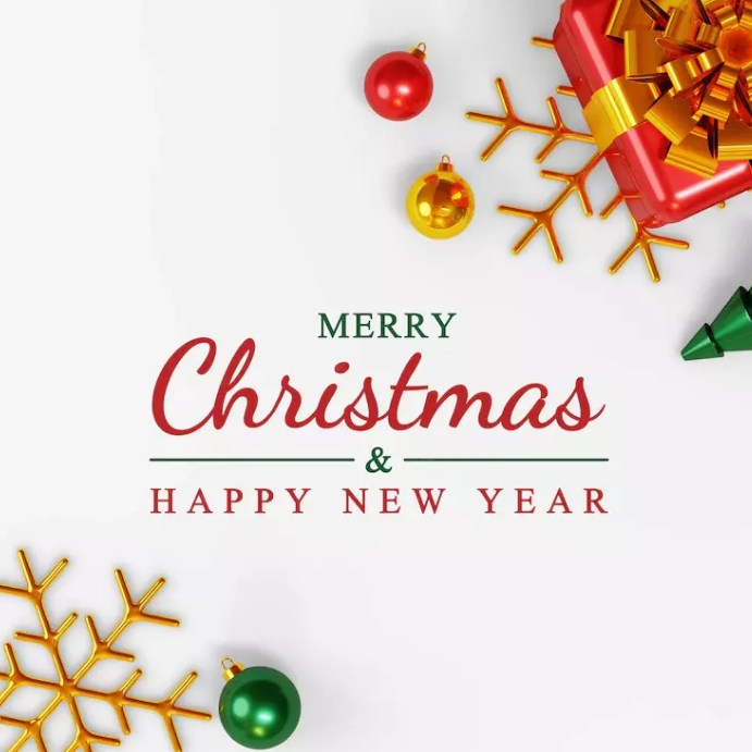 Merry Christmas Instagram post Template | PosterMyWall
