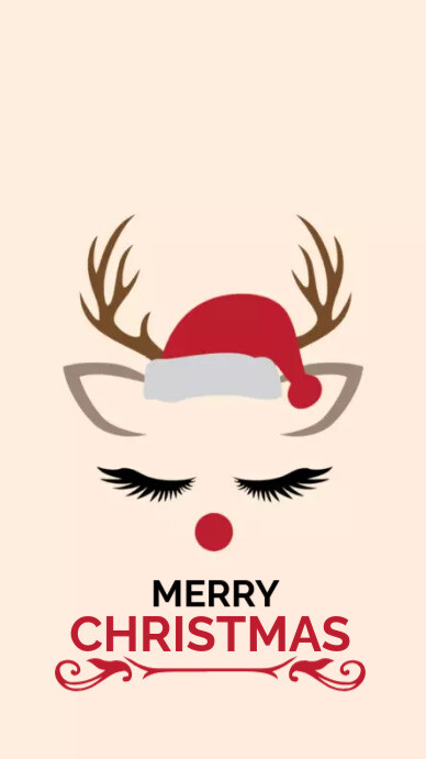 Merry Christmas Instagram Story Template | PosterMyWall