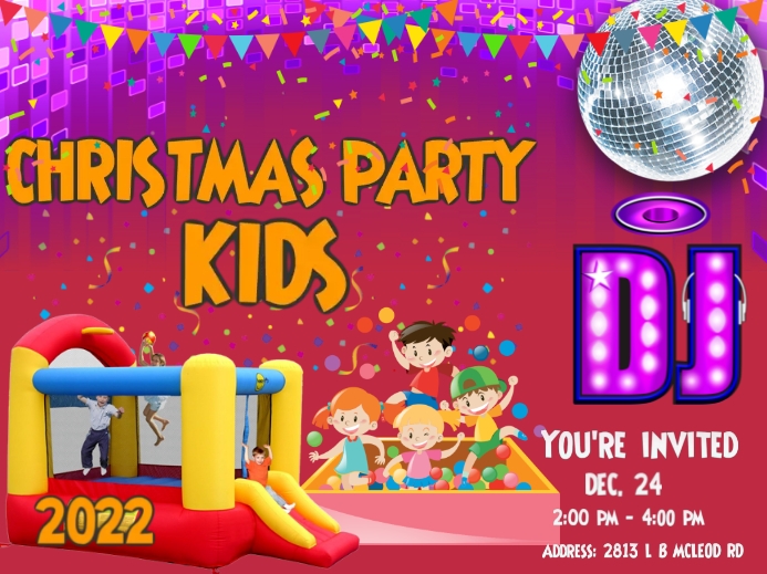 MERRY CHRISTMAS KIDS (7) Template | PosterMyWall