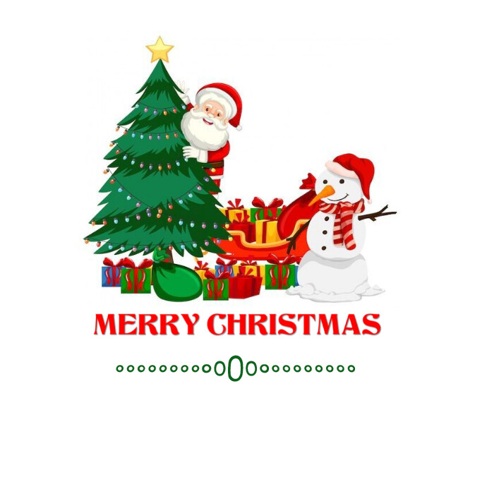 Merry Christmas Logo Template | PosterMyWall