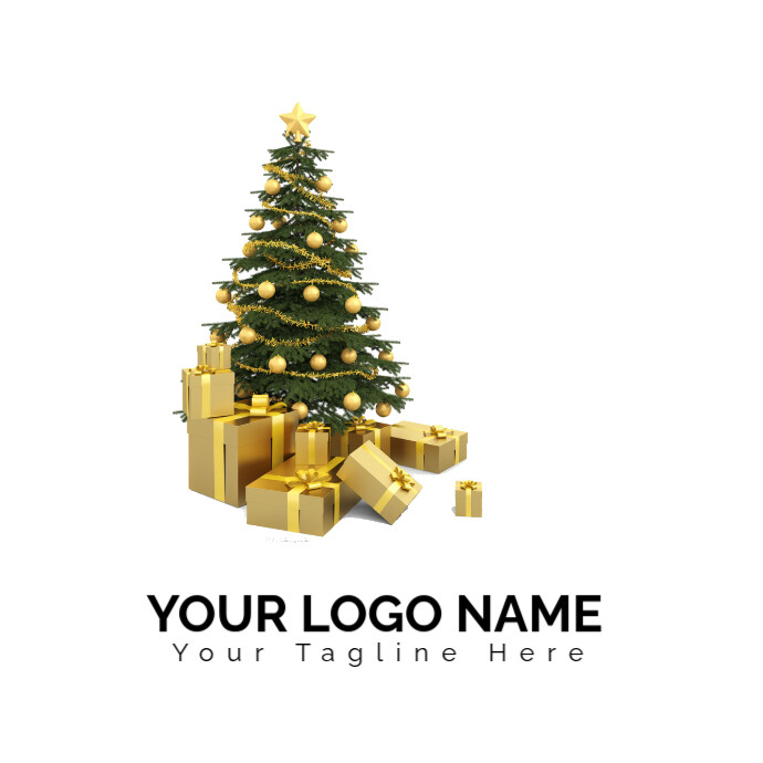 Merry Christmas Logo Template | PosterMyWall