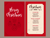 Christmas Menu Template | PosterMyWall