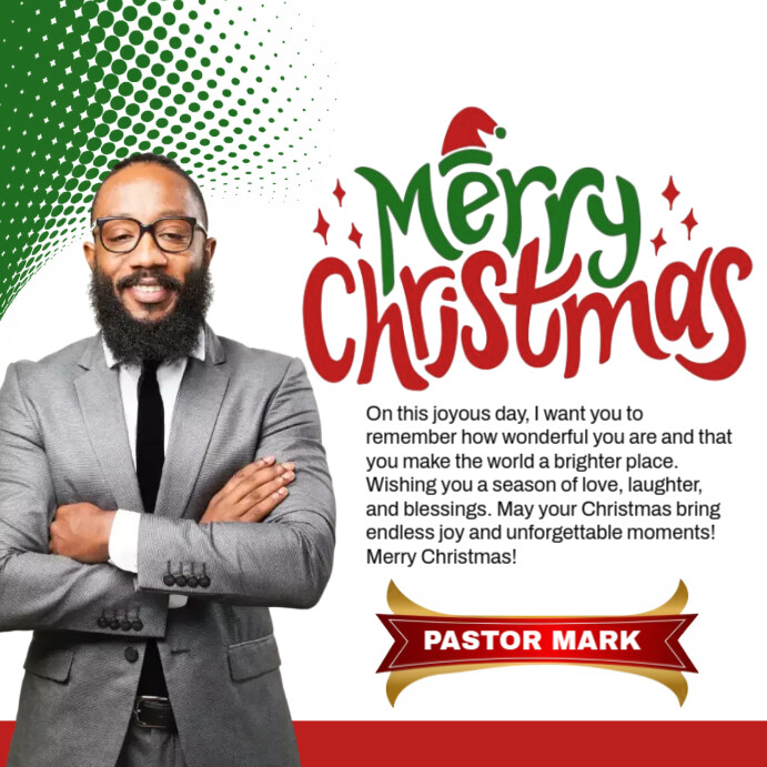 Merry christmas Message Template | PosterMyWall