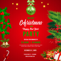 Christmas Party Banner Template | PosterMyWall