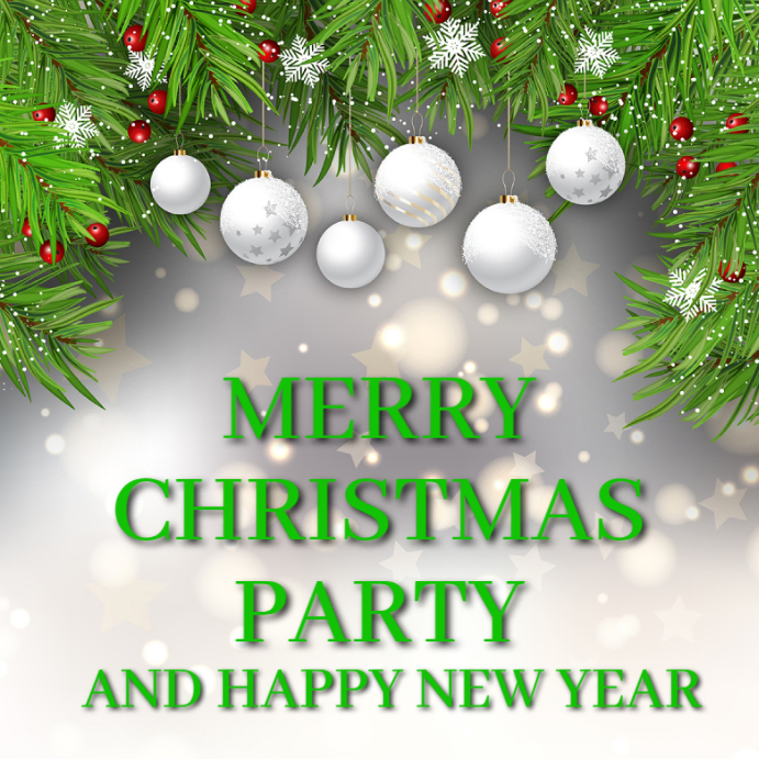 Modèle merry christmas party | PosterMyWall