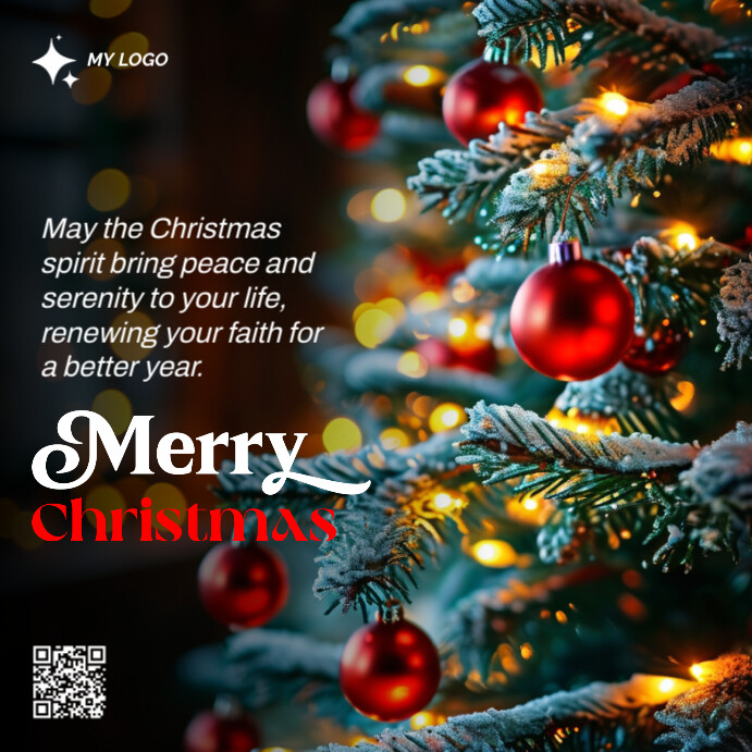 Merry christmas post Template | PosterMyWall