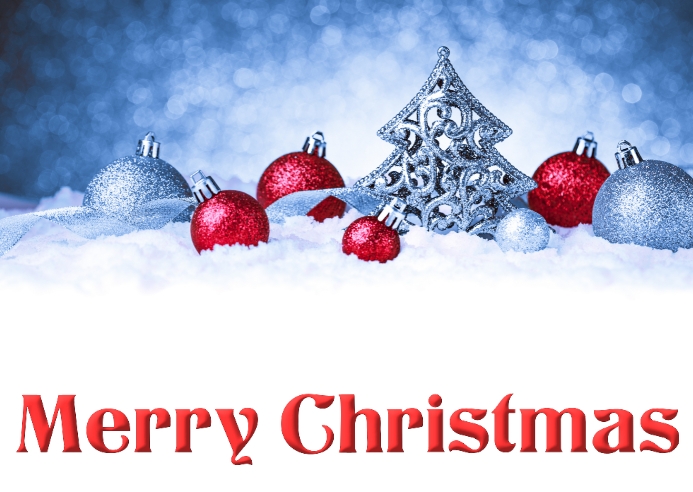 Merry Christmas Postcard Template | PosterMyWall