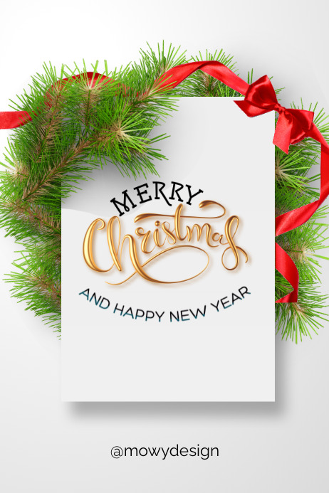 Merry Christmas Poster (2) Template | PosterMyWall