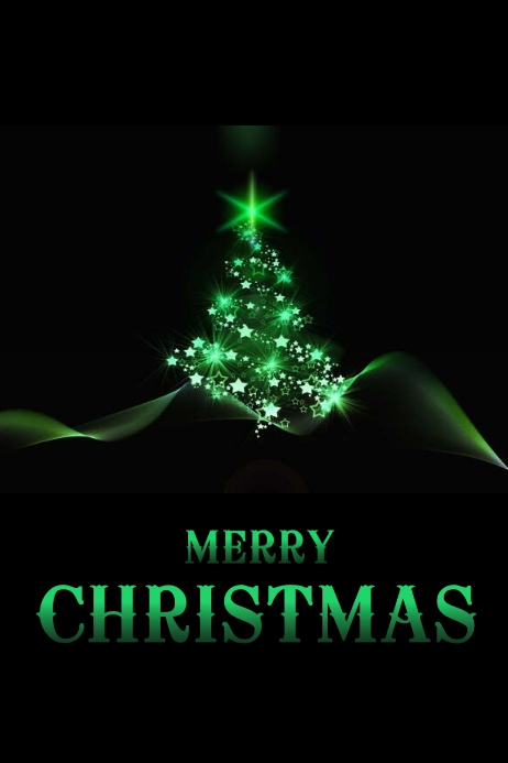 Merry Christmas Poster Template Postermywall