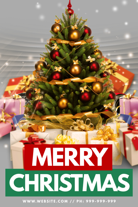 Merry Christmas Poster Template | PosterMyWall