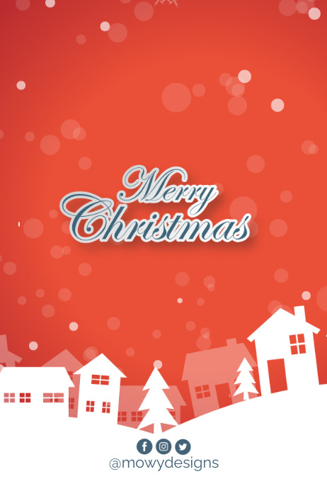 Merry Christmas Poster Template | PosterMyWall