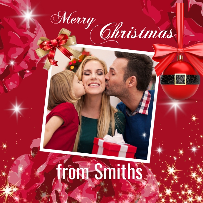 Merry Christmas poster Template | PosterMyWall