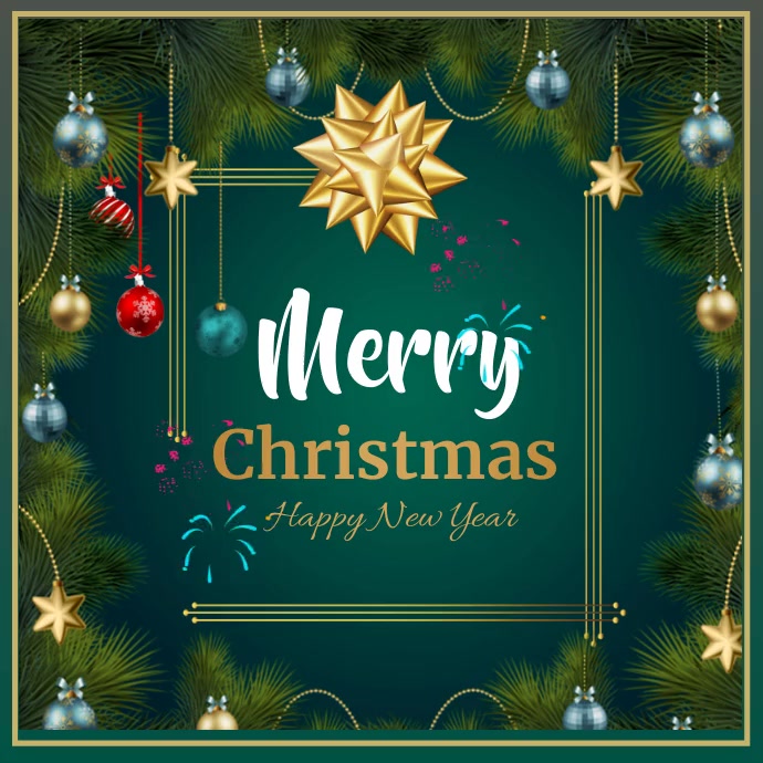 MERRY CHRISTMAS POSTER Template | PosterMyWall