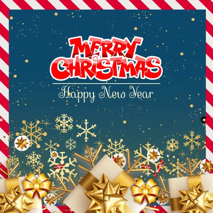 Merry Christmas poster Template | PosterMyWall