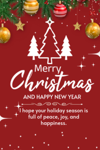 Merry Christmas poster template | PosterMyWall