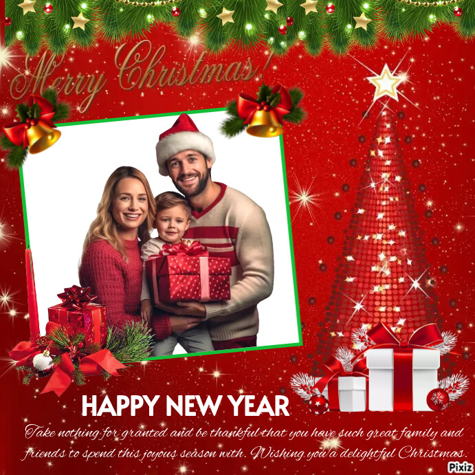 merry Christmas quotation Template | PosterMyWall