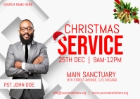 merry christmas service Template | PosterMyWall