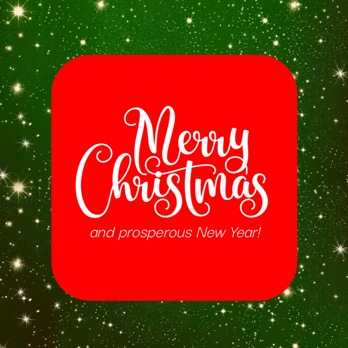 Merry christmas social media post Template | PosterMyWall