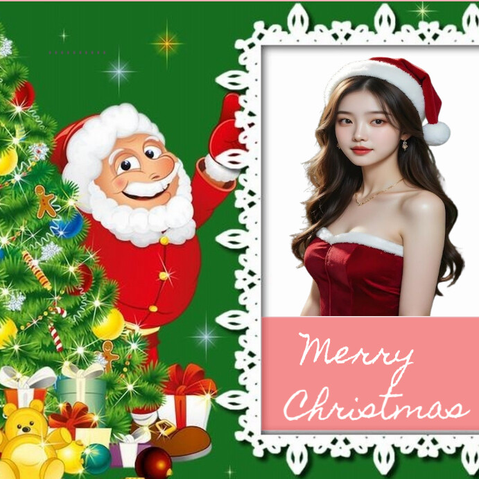 Merry Christmas tem Template | PosterMyWall
