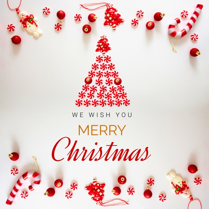 Merry Christmas Template | PosterMyWall