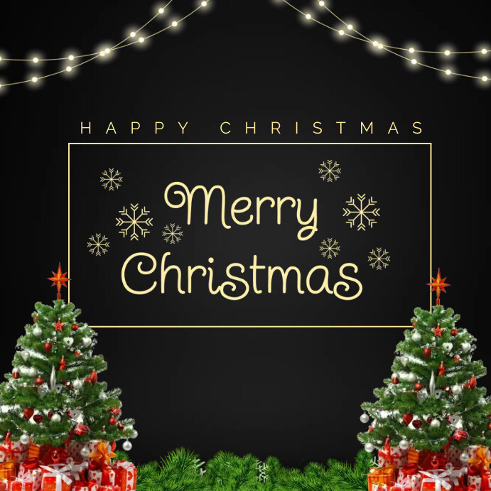 Merry christmas template | PosterMyWall