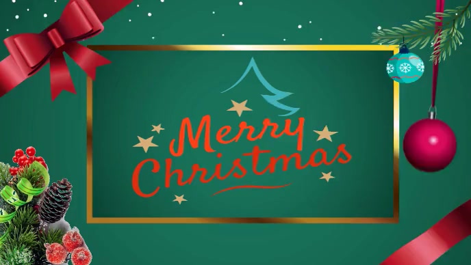 MERRY CHRISTMAS TEMPLATE | PosterMyWall