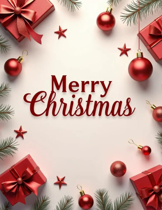 Merry Christmas template | PosterMyWall